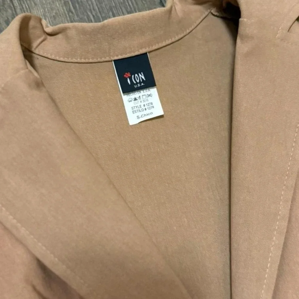 Jackets & Coats | Nwot Brown Belted Trench Coat Button Up Winter Small ...